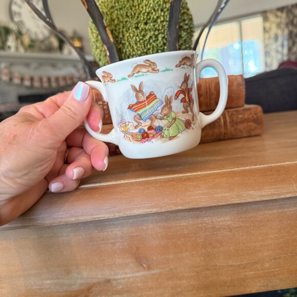 Royal Doulton | Kitchen | Royal Doulton Bunnykins Childs Double Handed ...